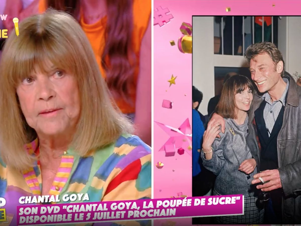 "Ce n'est pas évident Johnny à la maison" : Chantal Goya raconte le ...