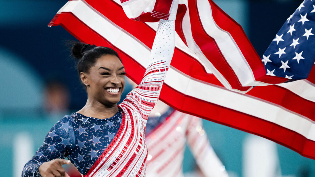 "Chez nous, c'est plus sain" : Simone Biles (USA) critique la ...
