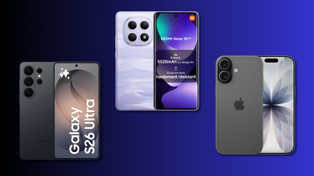 Apple, Xiaomi, Samsung : les smartphones les plus tendances de 2026 ...